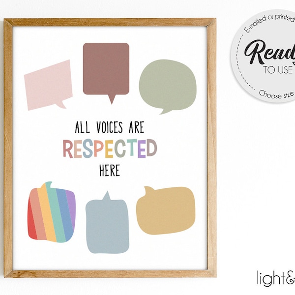 Respect Poster - Etsy