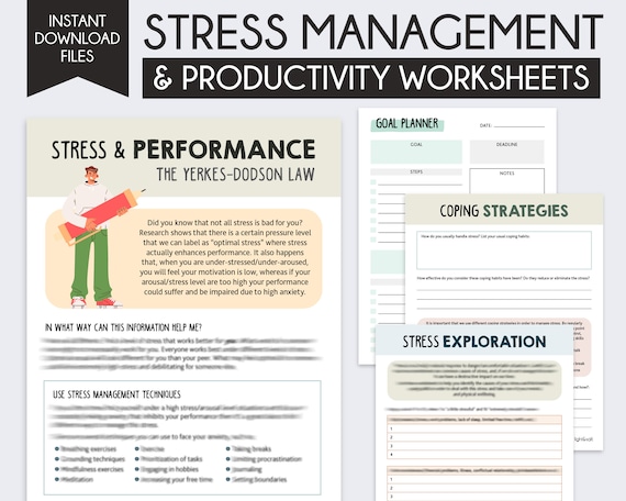 Stress Management Worksheets Stress Management Worksheets | PsychPoint