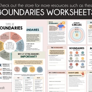 Boundaries Print, Self Esteem, Couples Therapy, Psychology Art, Mental ...