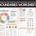Boundaries Print, Self Esteem, Couples Therapy, Psychology Art, Mental ...