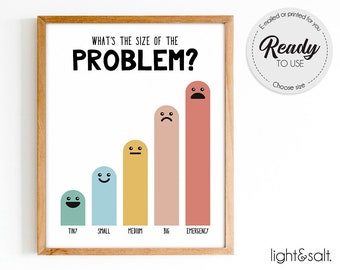 How Big is My Problem - Etsy