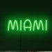 Miami Led Sign, Miami Neon Sign, Miami Sign, City Neon Sign, Miami City ...