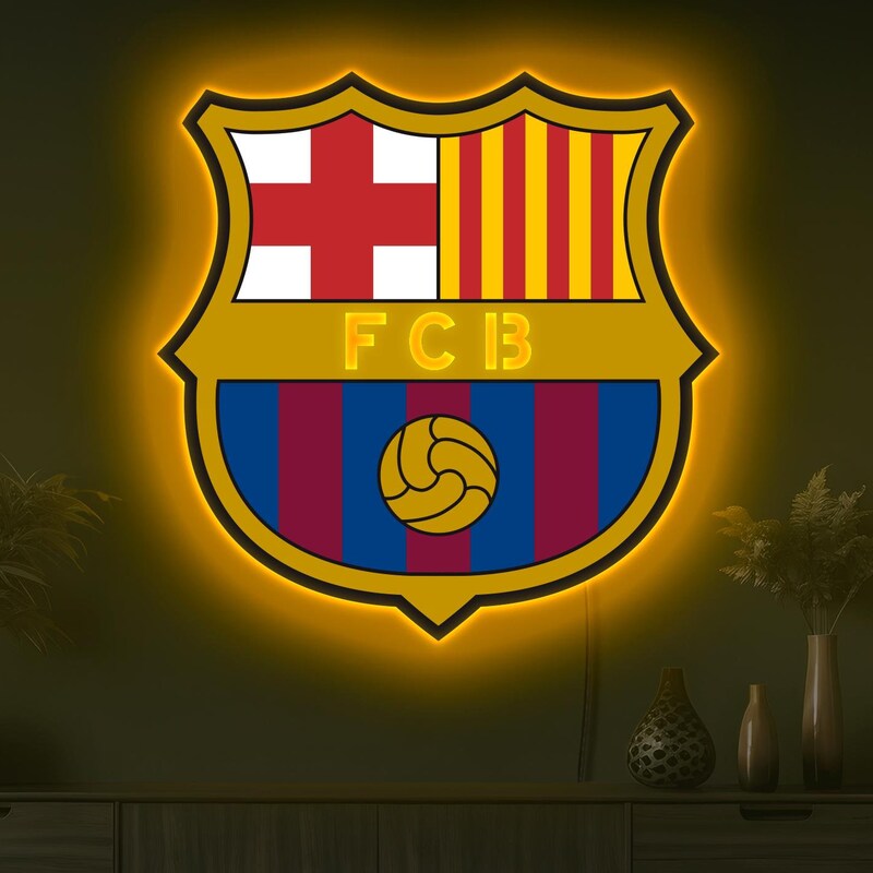 Fc Barcelona Decor - Etsy