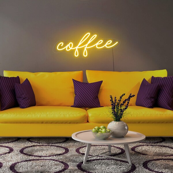 Light up Coffee Sign - Etsy