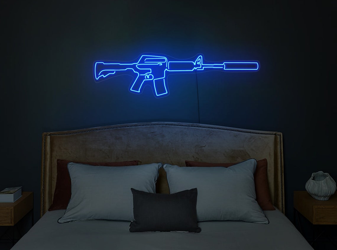 M416 Neon Signm416 Rifle Neon Signm416 Led Signm 16 Neon - Etsy