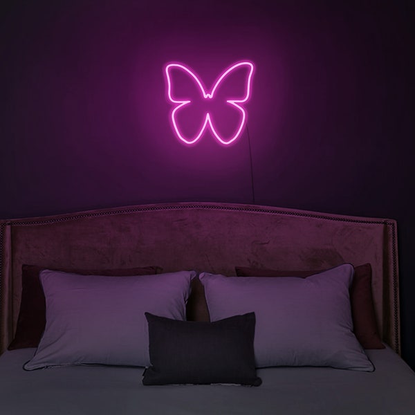 Butterfly Neon Sign - Etsy