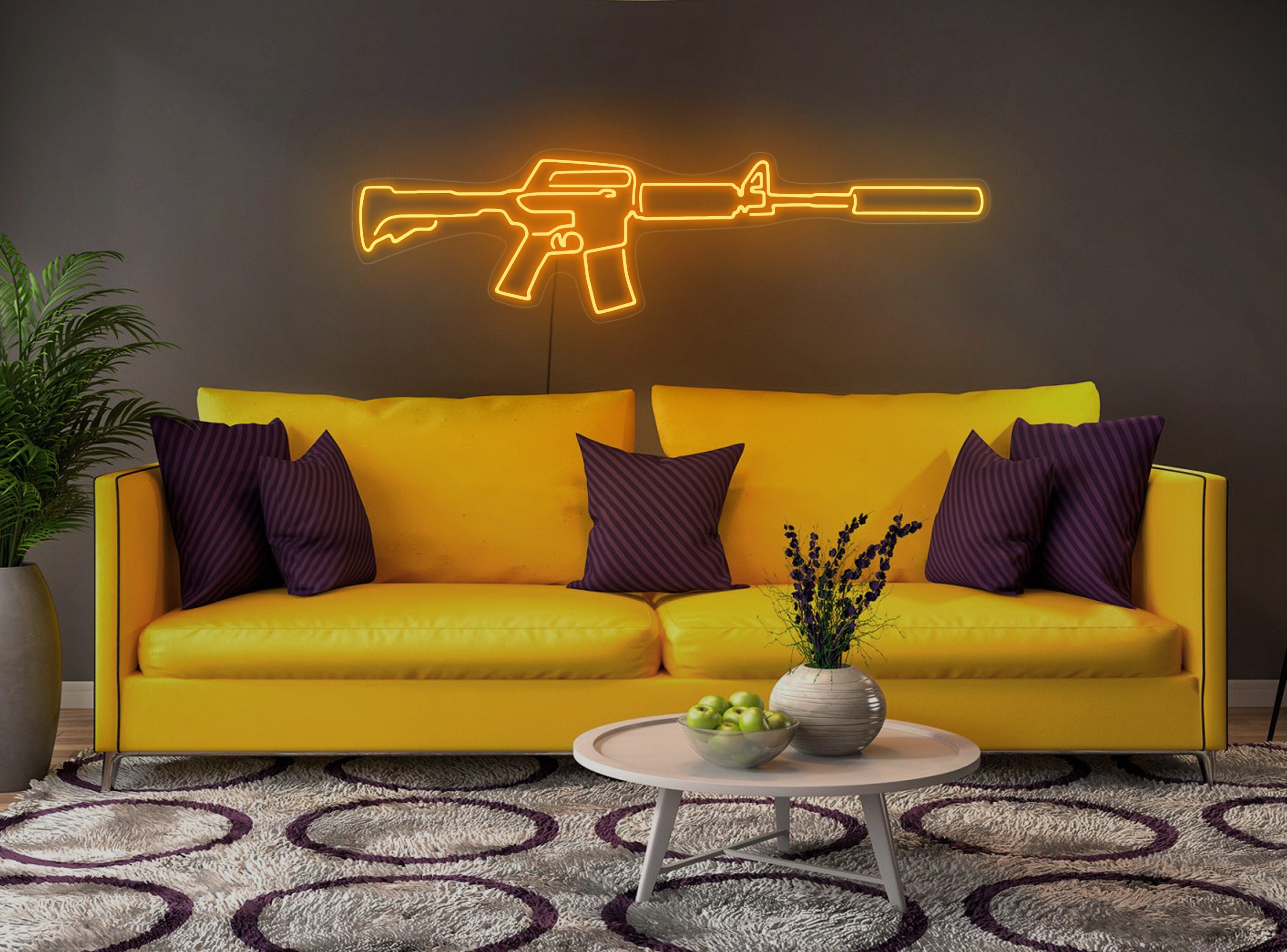 M416 Neon Signm416 Rifle Neon Signm416 Led Signm 16 Neon - Etsy