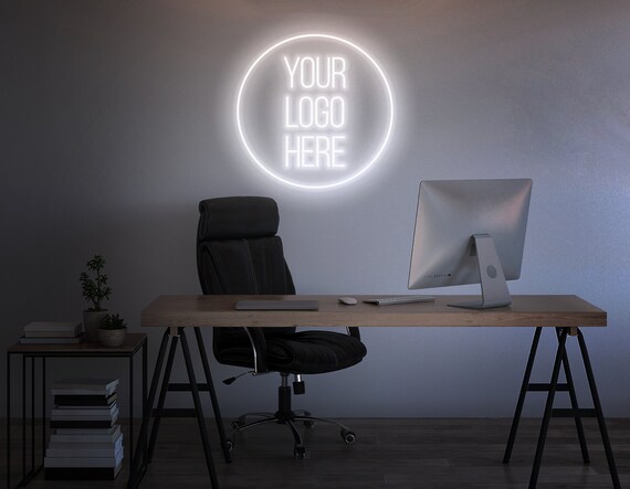 Custom Neon Sign Logobusiness Neon Signcustom Business | Etsy