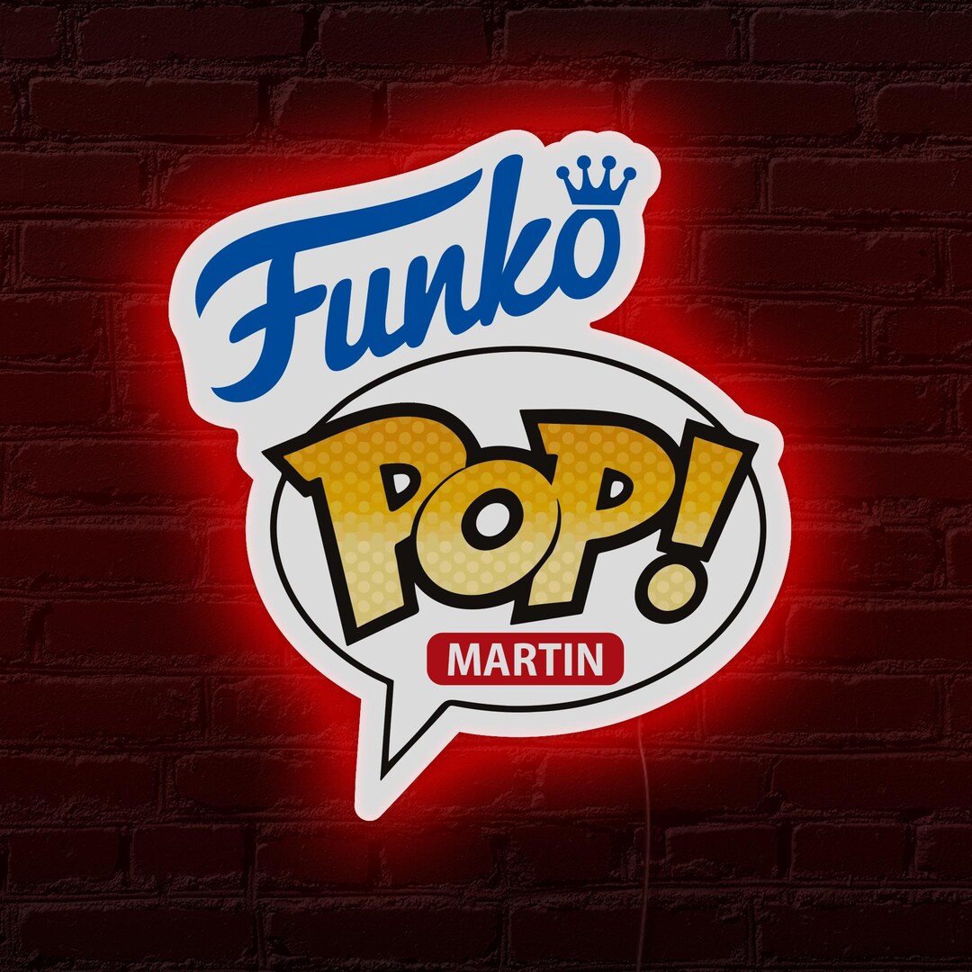 Funko Pop Sign Personalized, Funko Pop Neon Sign, Funko Pop Led Sign ...