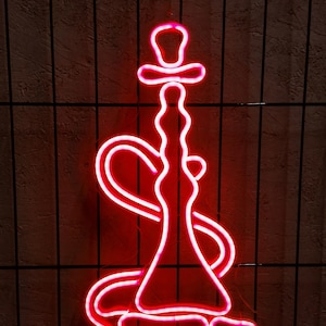 Hookah Neon Sign, Shisha Neon Sign,hookah Led Sign,hookah Neon Light ...