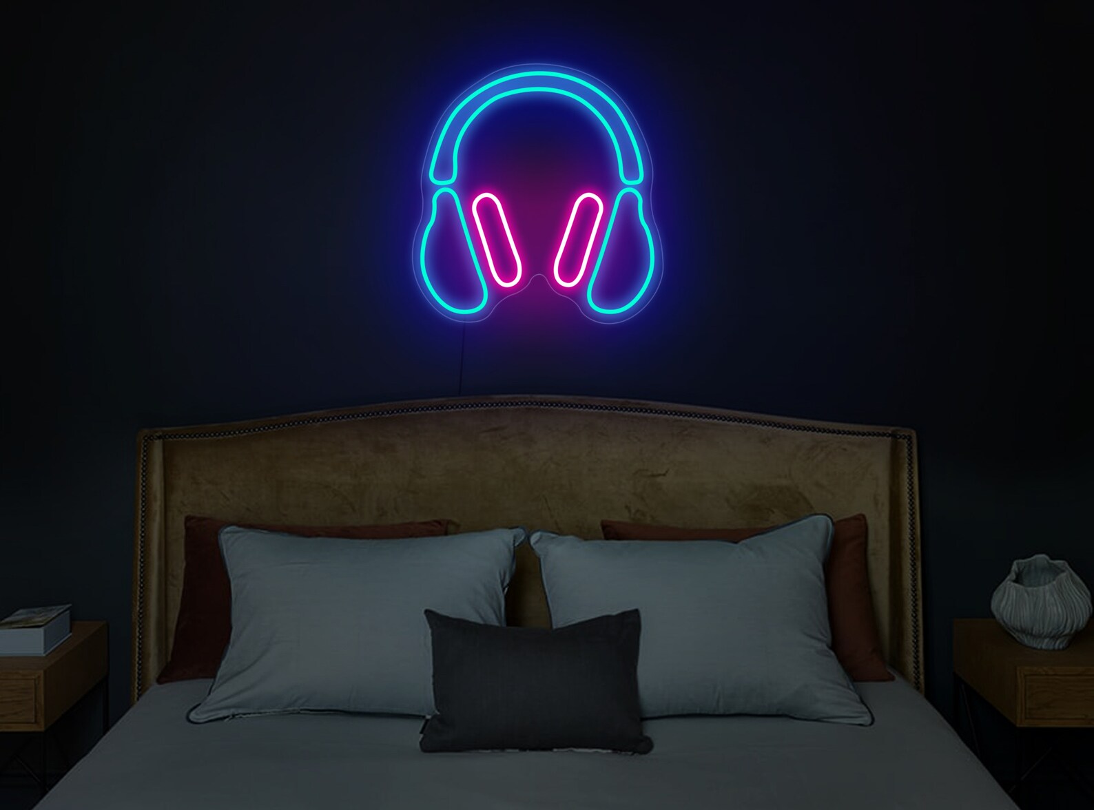 Headphone Neon Sign Headphone Led Sign Headphone Light Sign - Etsy Headphone Neon Sign Headphone Led Sign Headphone Light Sign - Etsy