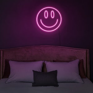 Smile Neon Signsmile Neon Lightsmile Led Signsmile Wall - Etsy