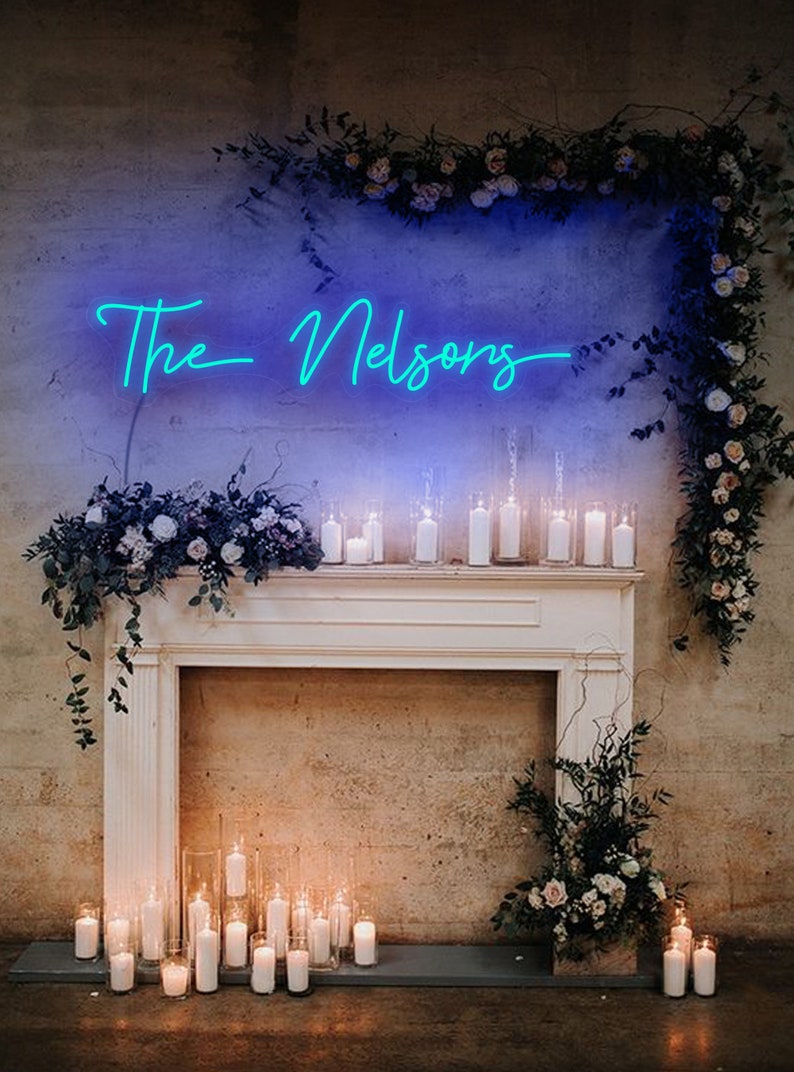 Wedding Neon Sign Backdrop Custom Wedding Led Sign Custom - Etsy