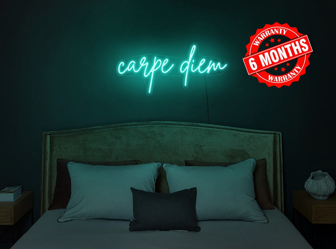 Carpe Diem Neon Sign,carpe Diem Neon Light,carpe Diem Led Sign,carpe ...