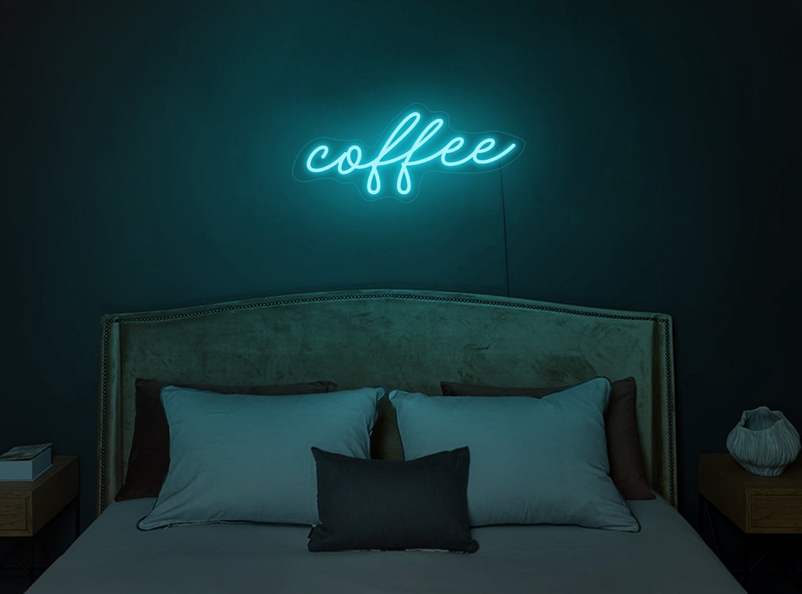 Coffee neon sign Coffee neon light Coffee led Coffee wall | Etsy
