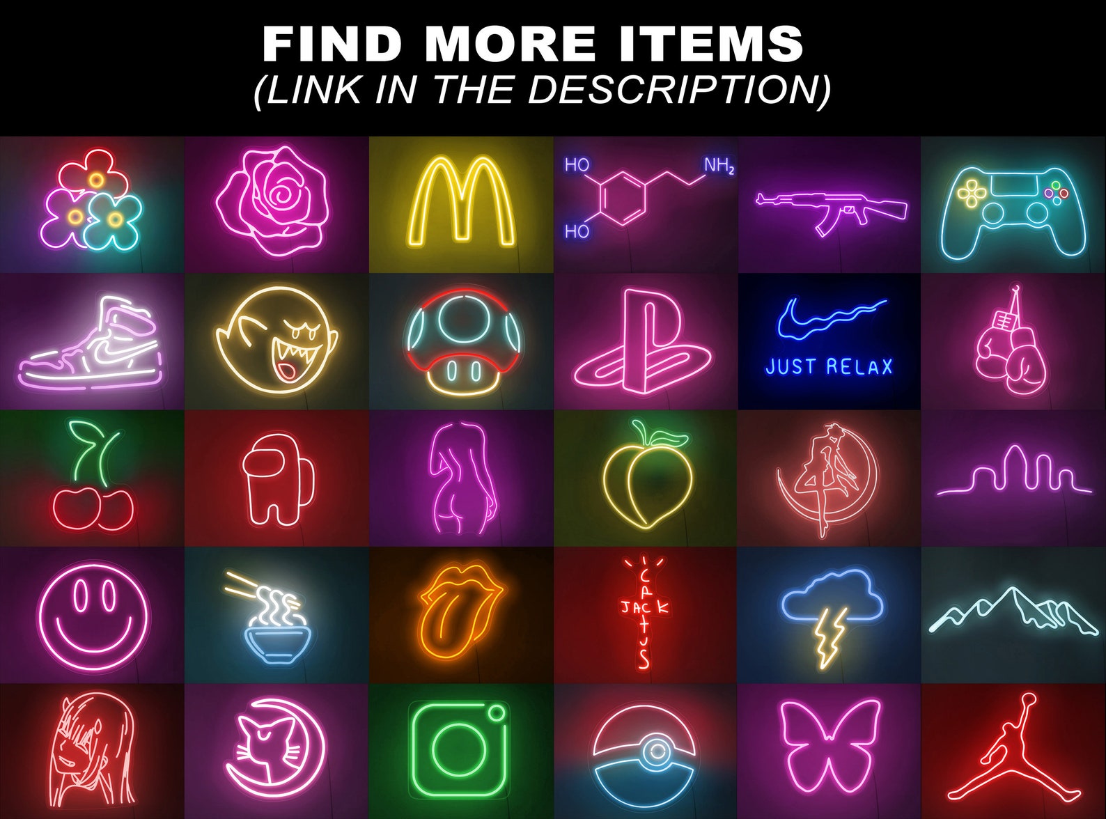 Fish neon signFish neon lightFish led signFish wall | Etsy