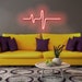 Pulse Neon Signpulse Led Signpulse Wall Artneon Sign - Etsy