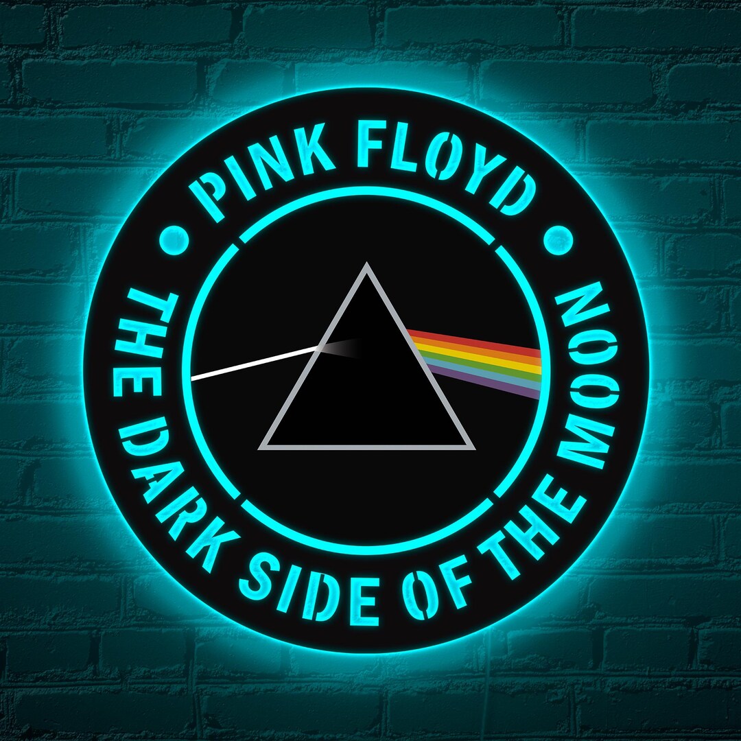 Pink Floyd Led Sign, Pink Floyd Neon Sign, Pink Floyd Logo Decor, Pink ...