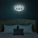 Evil Eye Neon Signevil Eye Neon Lightevil Eye Led Signevil - Etsy