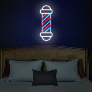 Barbershop Pole Neon Sign,barbershop Neon Sign,barber Neon Sign,neon ...