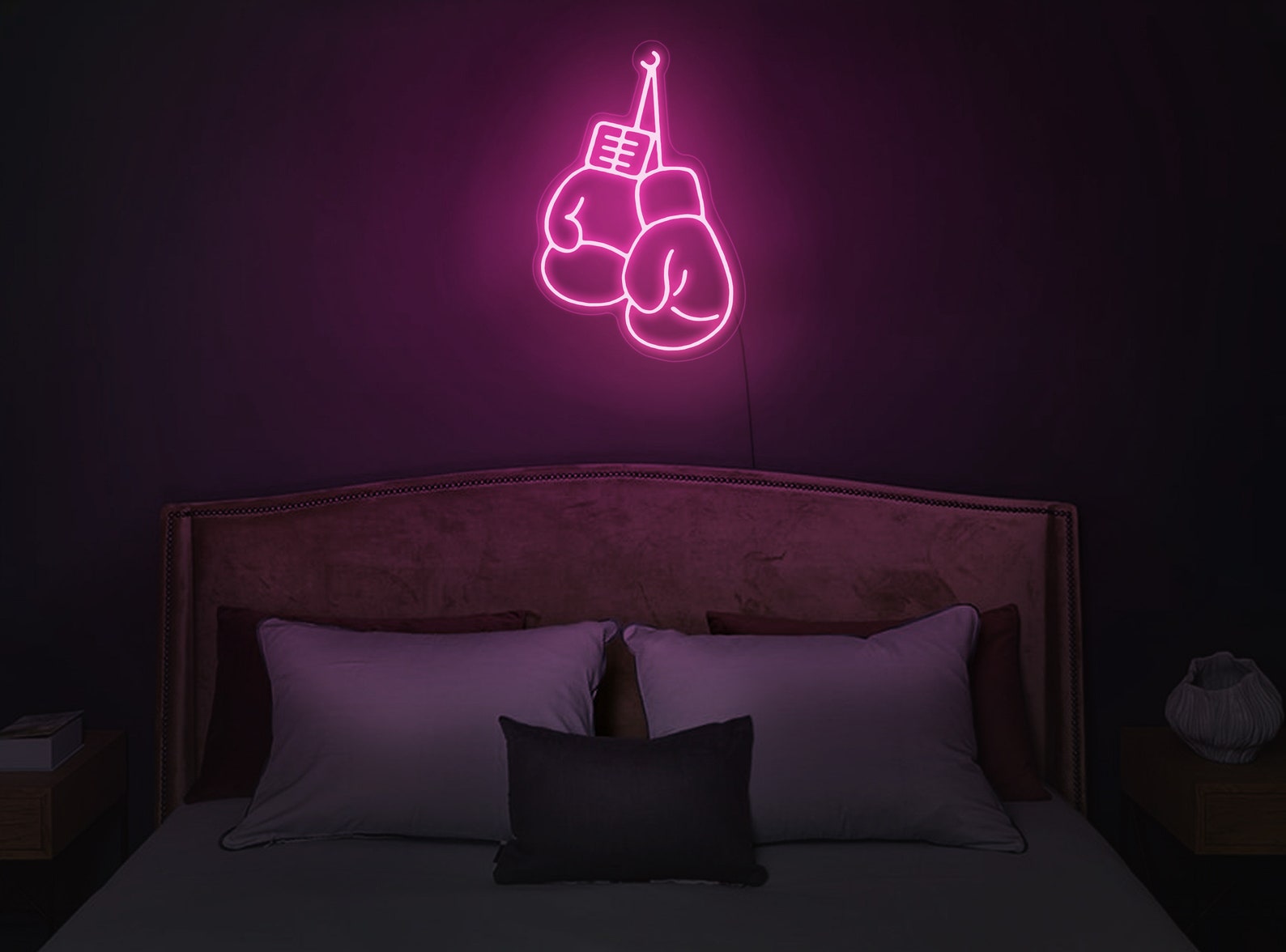 Boxing gloves neon signBoxing gloves led signBoxing gloves | Etsy