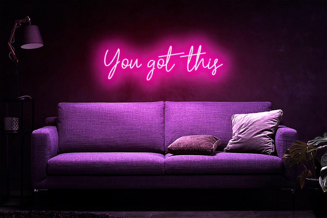 You Got This Neon Sign,you Got This Sign,you Got This Wall Decor,neon ...
