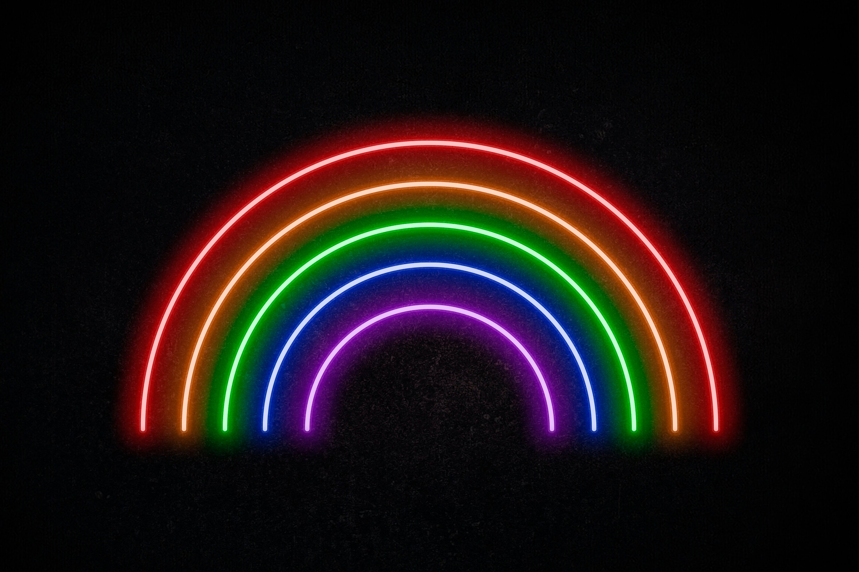 Rainbow neon signRainbow neon lightRainbow led signRainbow | Etsy