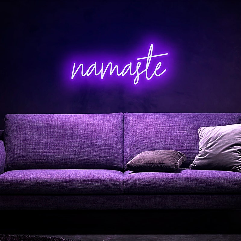 Namaste Sign - Etsy
