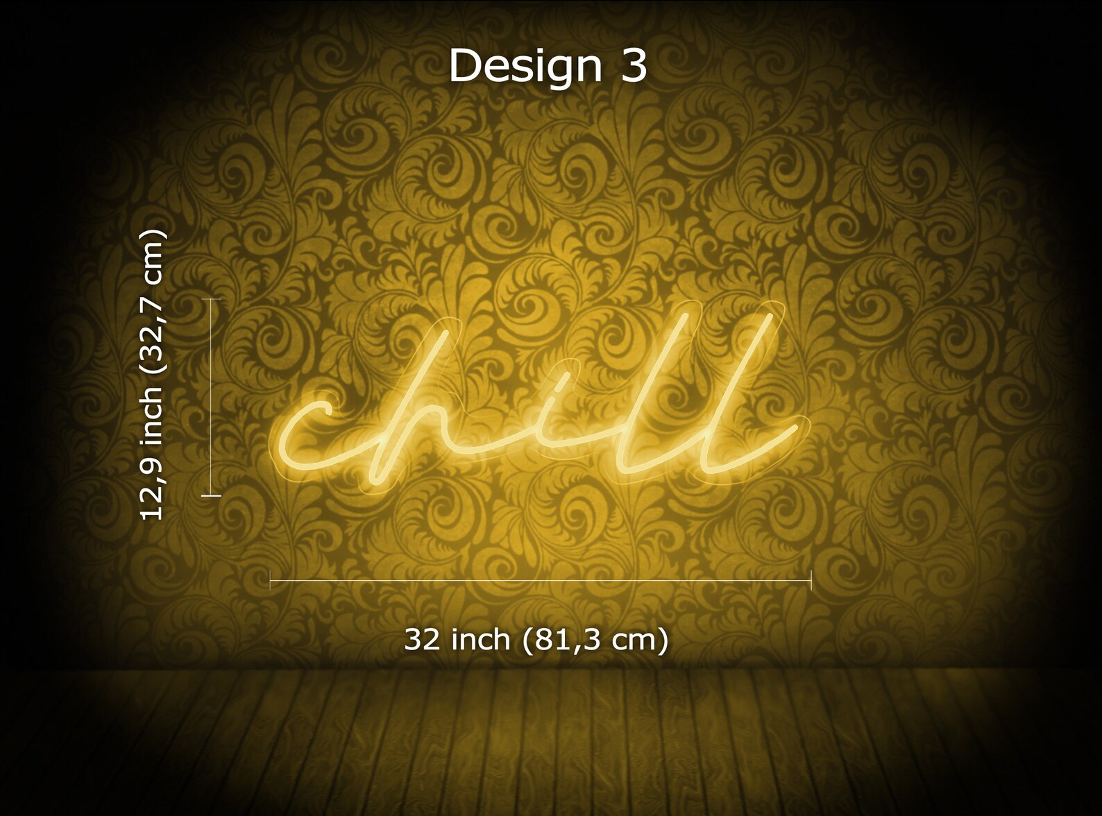 Chill Neon Signneon Sign Chillneon Light Chillchill - Etsy