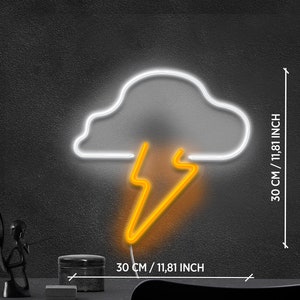 Cloud Neon Sign,cloud Sign,neon Sign Cloud,neon Sign Lightning,neon ...