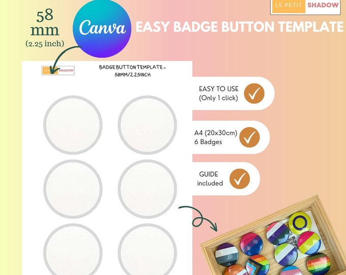 LGBTQ Flags Button Template, Easy Badge Button Template, Pride Flag ...