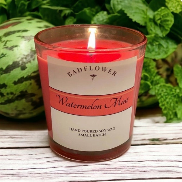 Watermelon Candle - Etsy