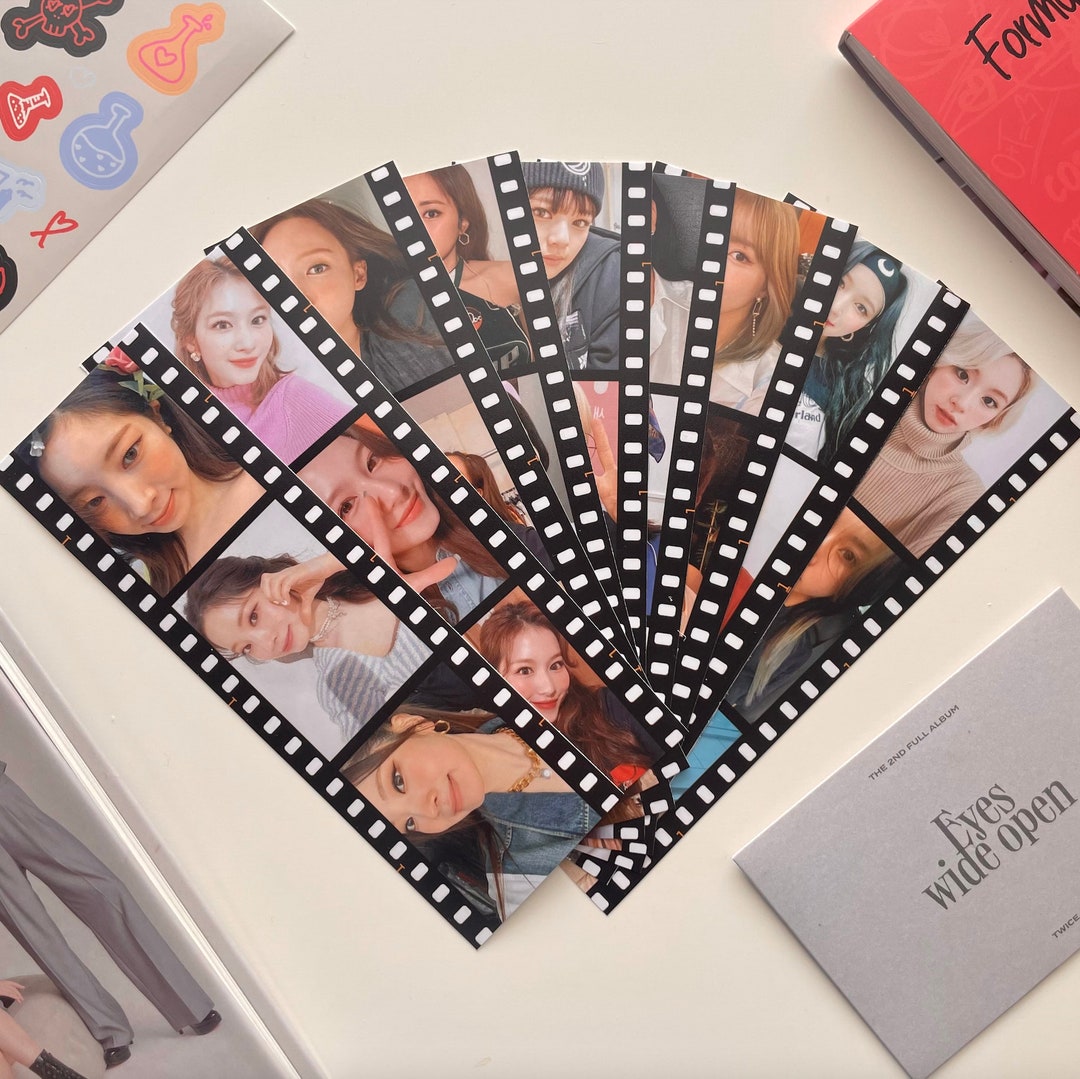 TWICE Selfie Photostrips/bookmarks Kpop - Etsy