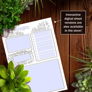 Dnd 5e Quest Log – Downloadable PDF for Printing - Etsy