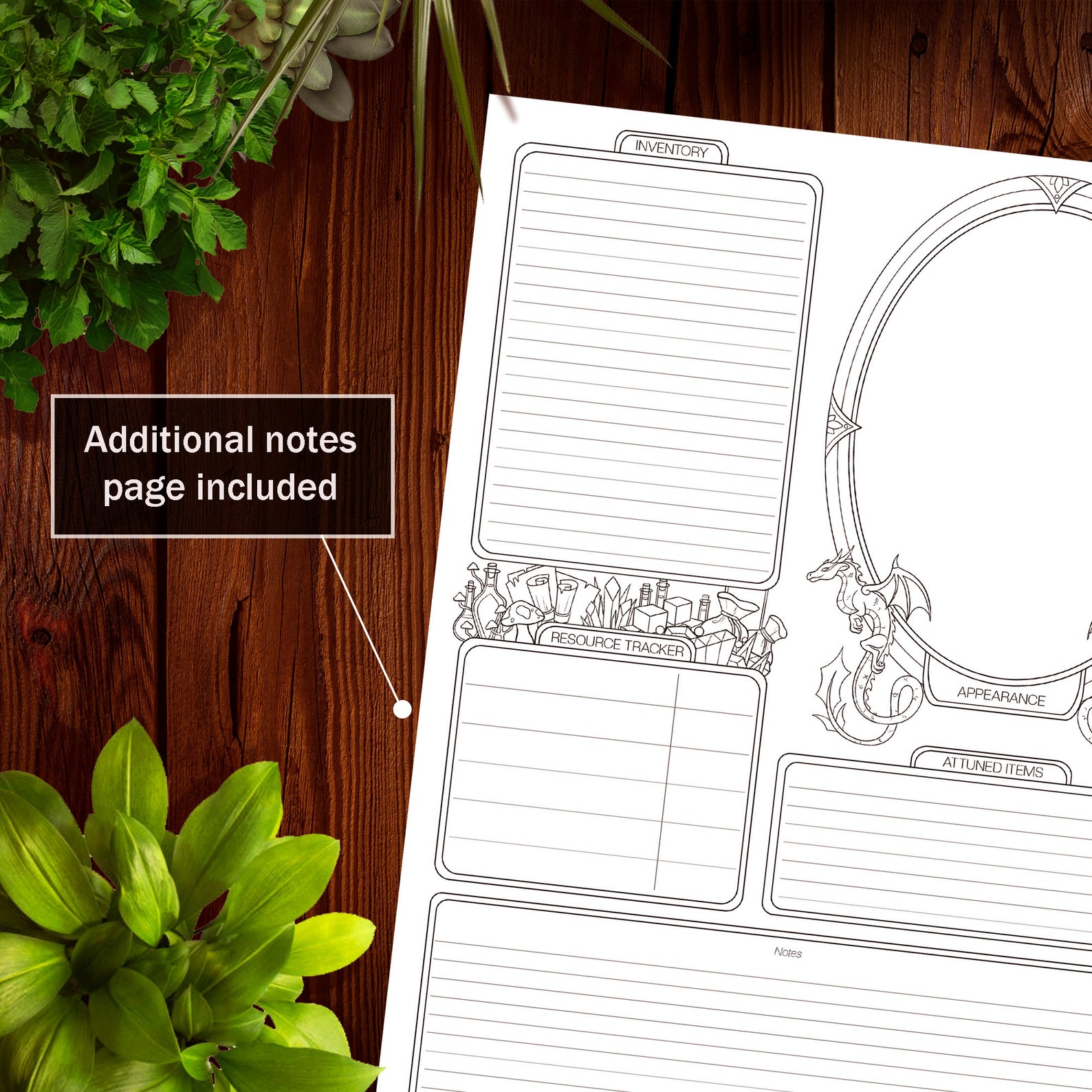 Dnd 5e Rogue Character Sheet Interactive PDF and Printable Versions - Etsy