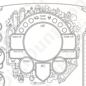 Dnd 5e Artificer Character Sheet Interactive PDF and Printable Versions - Etsy