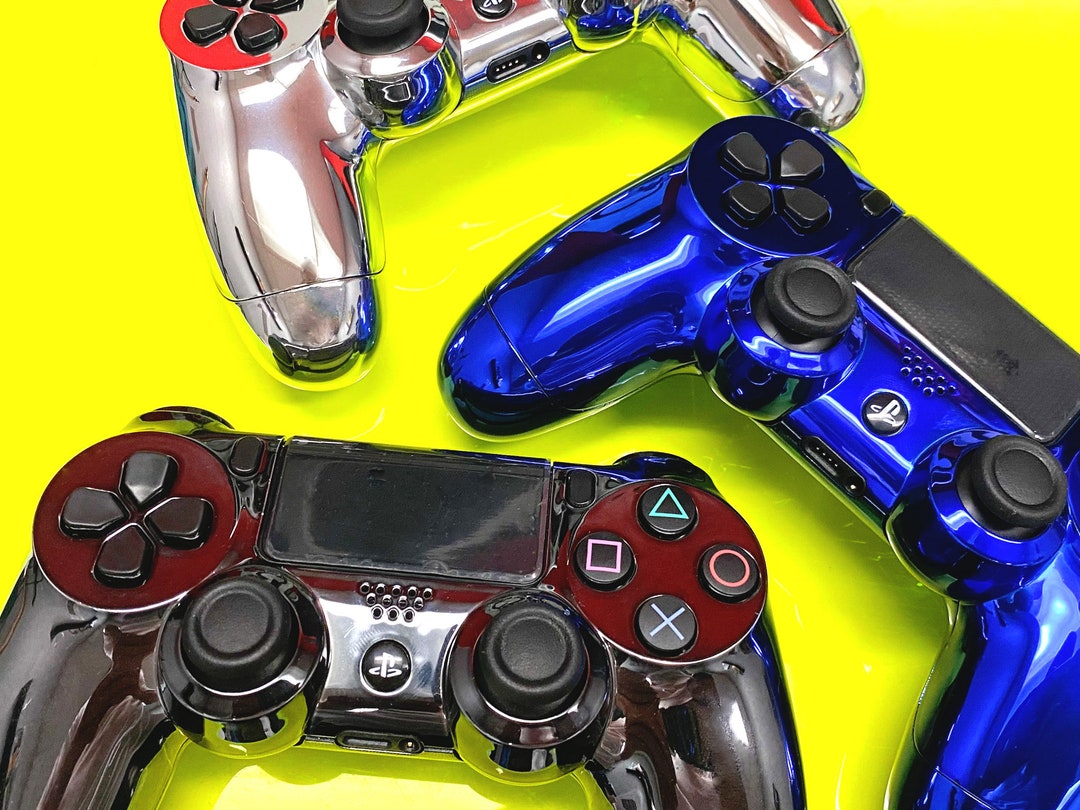 Custom PS4 Chrome Colors! Sony Dualshock 4 Wireless Controller - Etsy