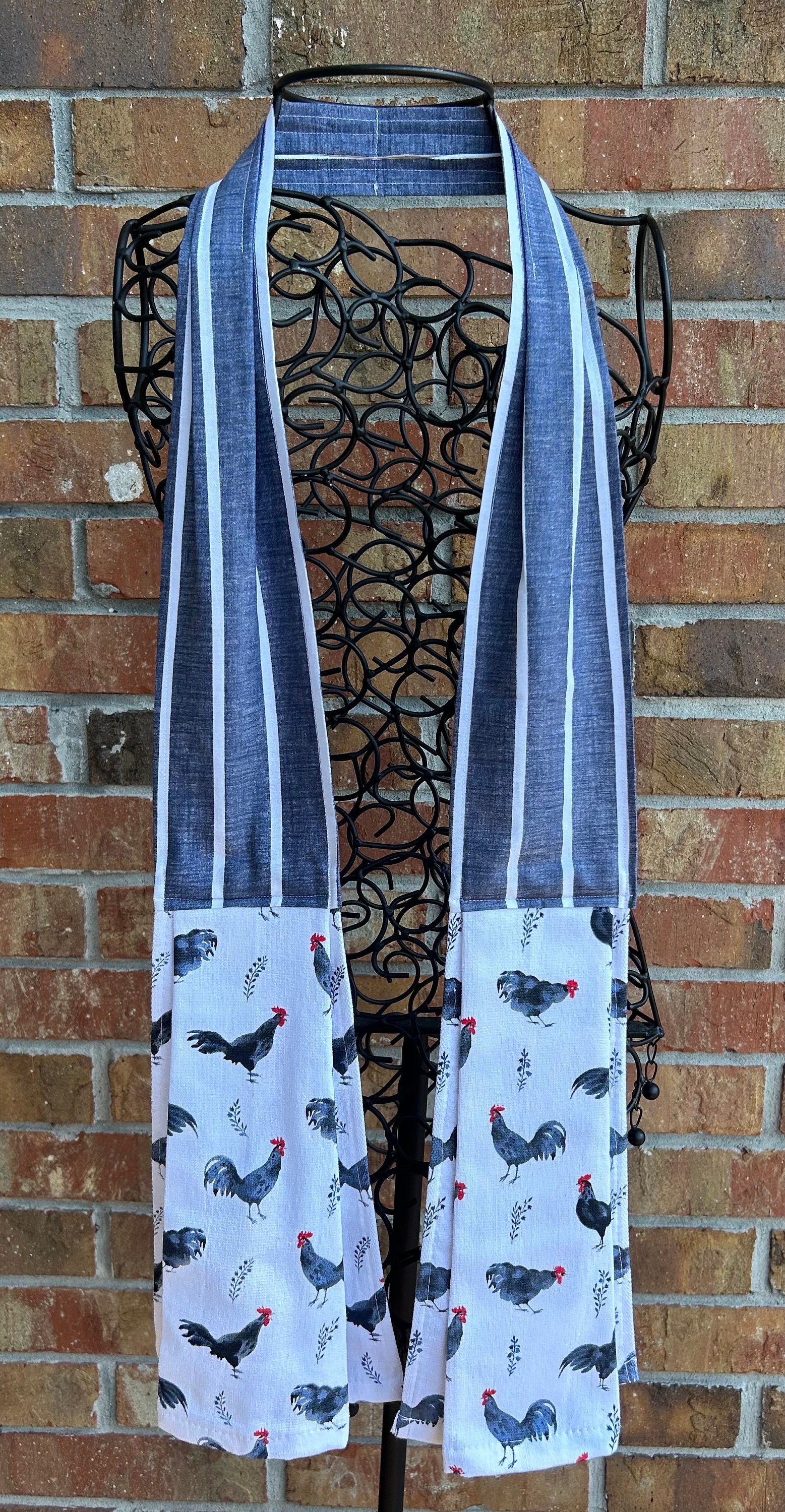 Kitchen Boa Kitchen Towel Scarf Home Cooks Scarf Chefs Home Baker Towel ...