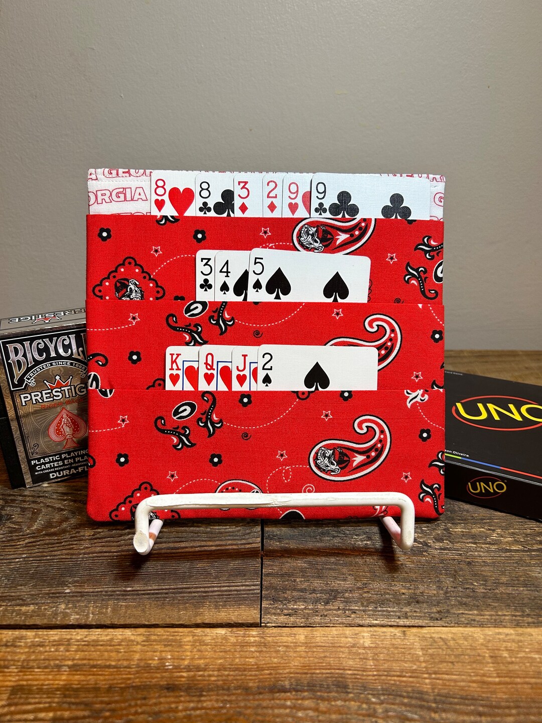 Playing Card Holder Card Caddy Card Holder Childrens Card Caddy Senior ...