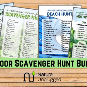 Scavenger Hunt Bundle 4 Scavenger Hunts - Etsy