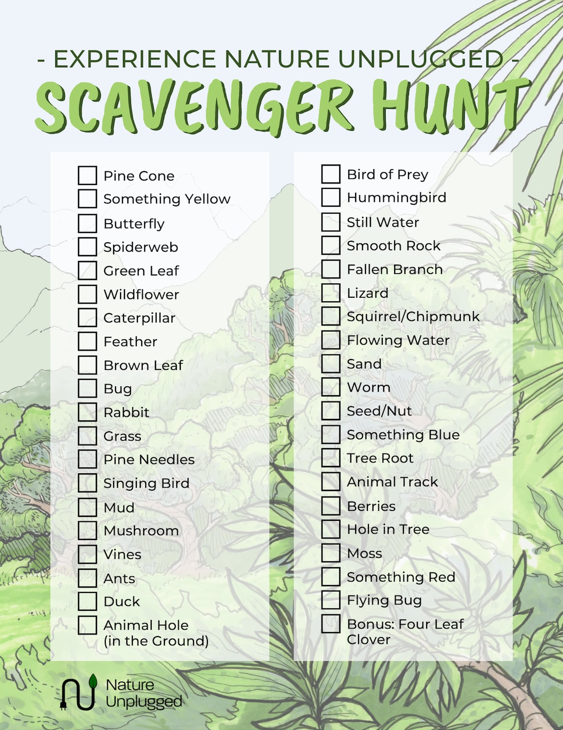 Scavenger Hunt Bundle - 4 Scavenger Hunts! - Etsy