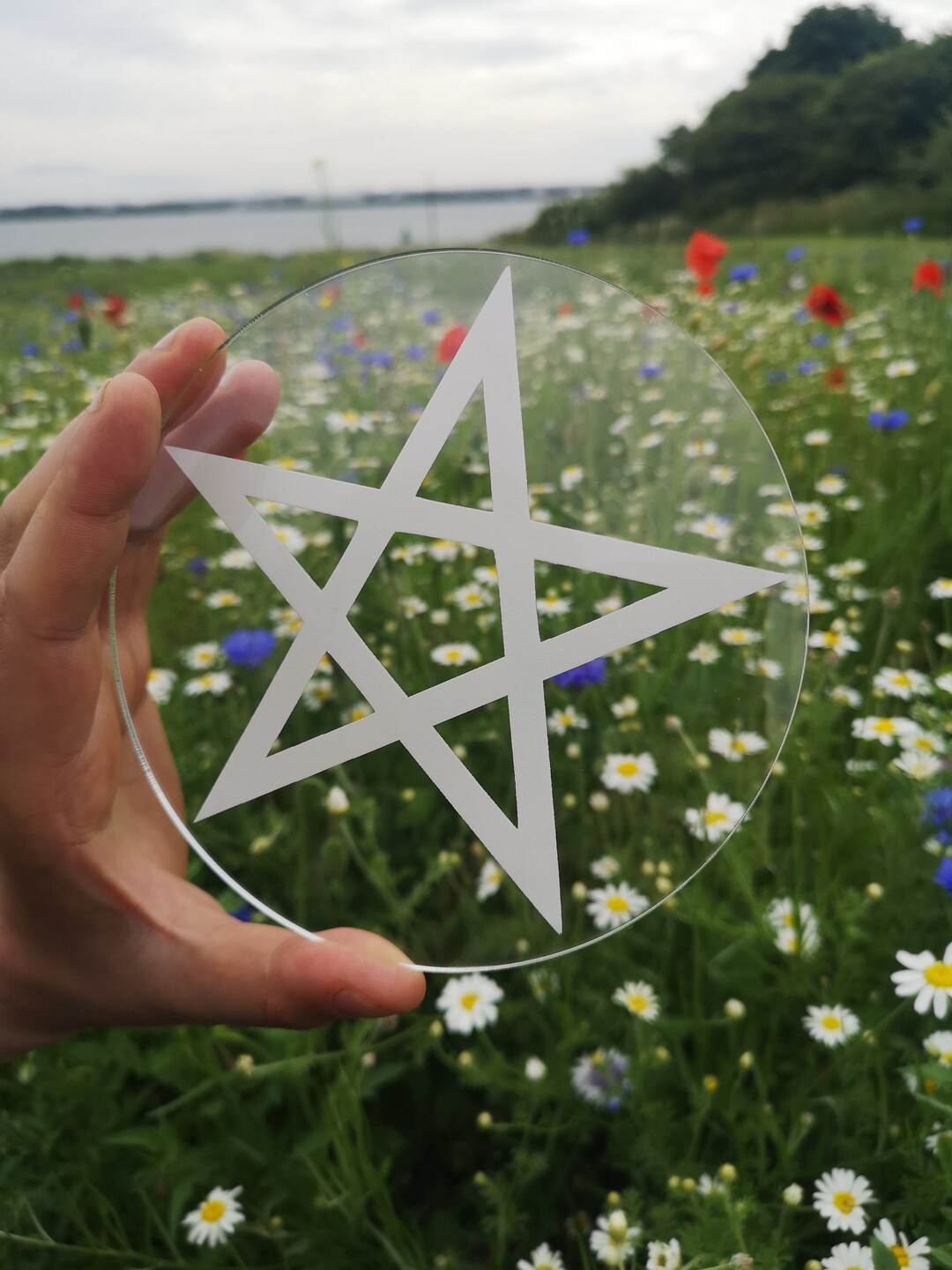 Pentagram Crystal Grid - Etsy UK