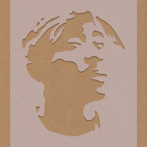 Eminem Stencil Celebrity Hip Hop Star Crafting Wall Art A6 A5 - Etsy UK