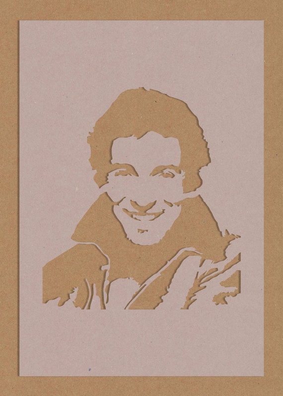 Bruce Springsteen Stencil Celebrity Rock Star Vintage Crafting - Etsy UK