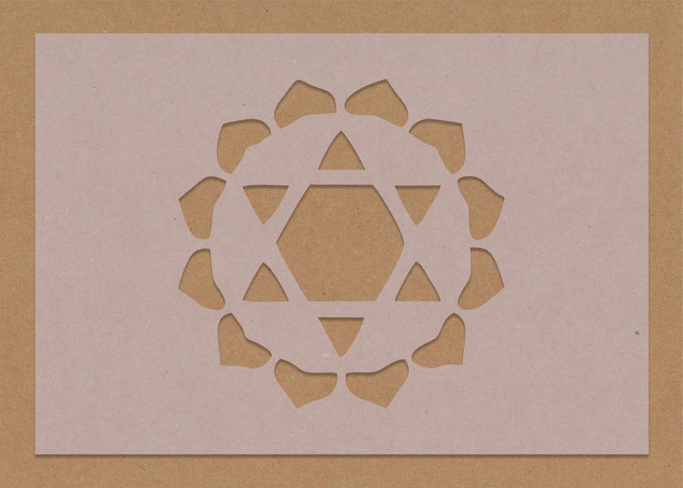 Chakra Symbols Individual Stencils A6 A3 | Etsy UK