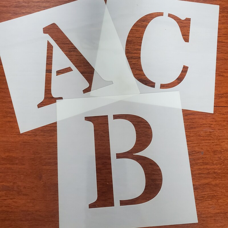 Custom Stencils 12 Inch - Etsy UK