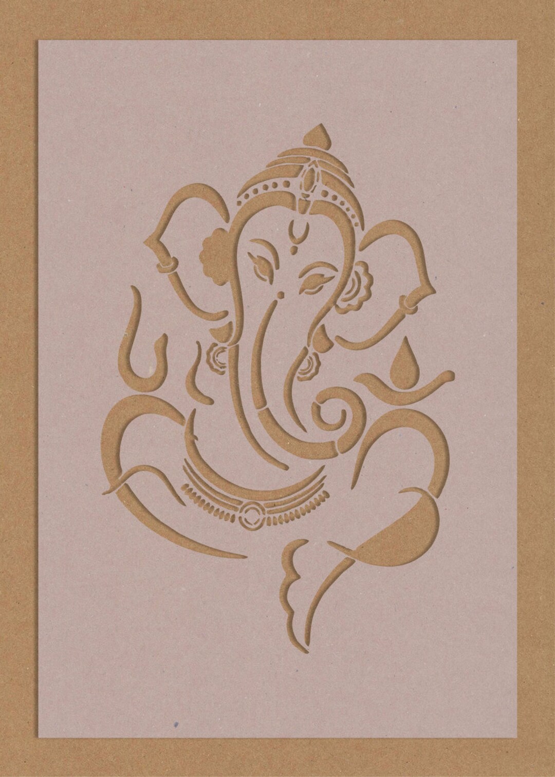 Stencil Designs Of Ganesha
