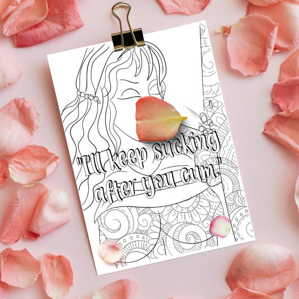 X Rated Naughty Coloring Pages - Etsy