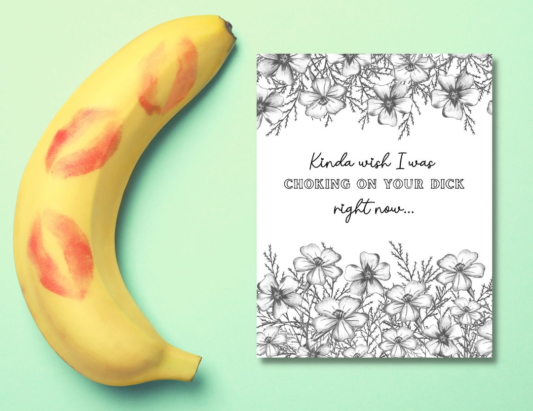 Choking on Your Dick. This Printable Naughty Coloring Page Can - Etsy
