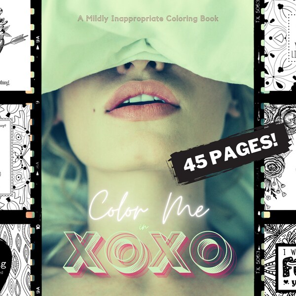 Sexy Coloring Book - Etsy